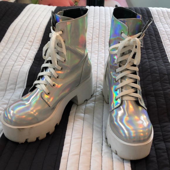 Dolls Kill | Shoes | Current Mood Chiller Ankle Boots | Poshmark